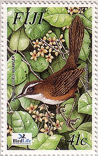 Birdlife International Stamps: Birdlife of Fiji 2004.